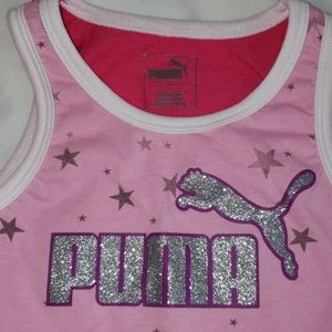 Puma | Matching Sets | Puma Shorts And Tank Set Girls Sz 6 | Poshmark